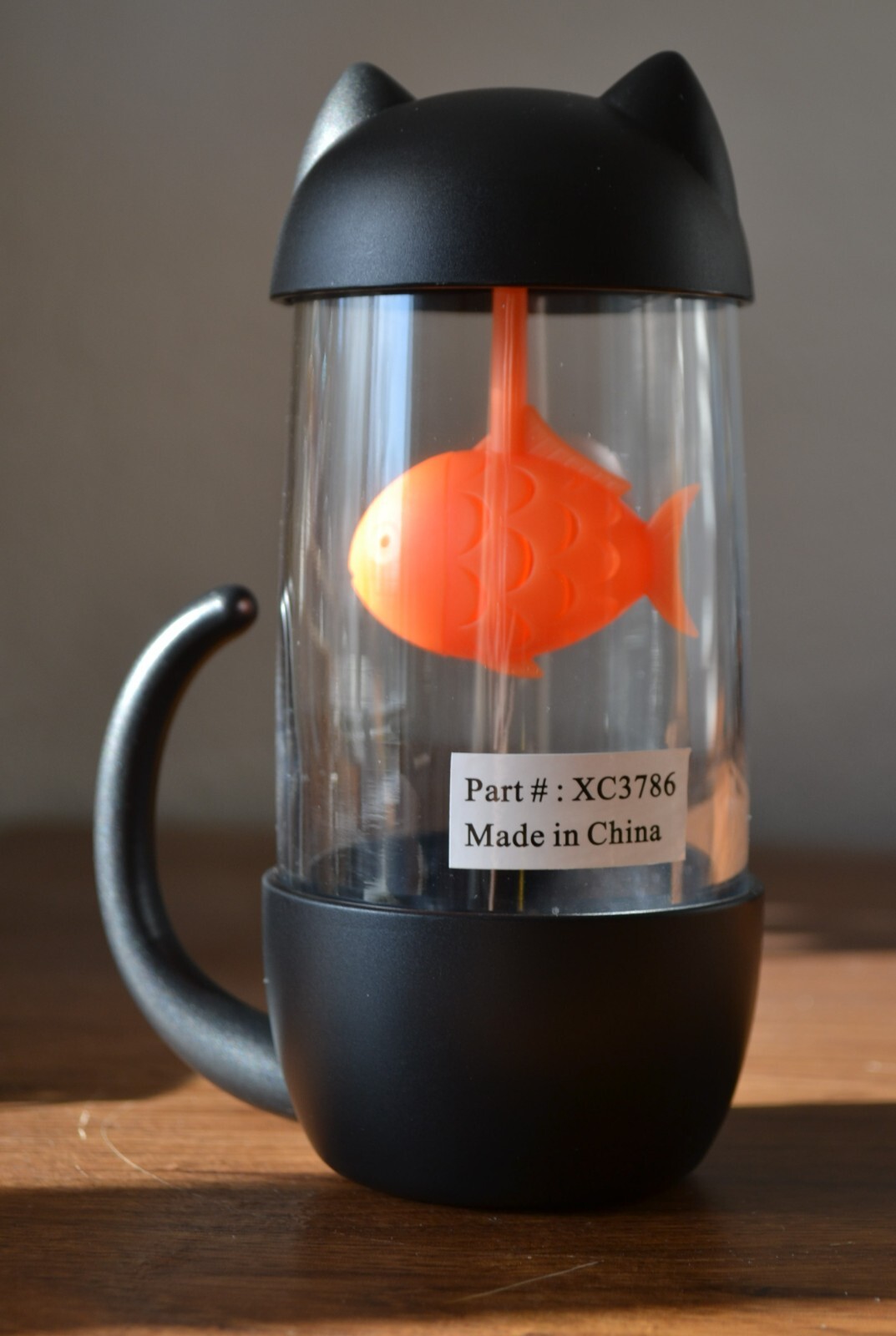 Cute Black Cat Tea Infuser /Mug | eBay