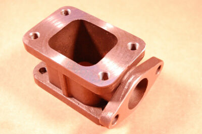 T3 to T3 Turbo Adapter Flange Cast 38mm 35mm external wastegate ...