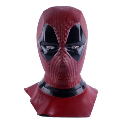 deadpool costume Mask Adults Fancy Dress Theme cosplay latex party | eBay