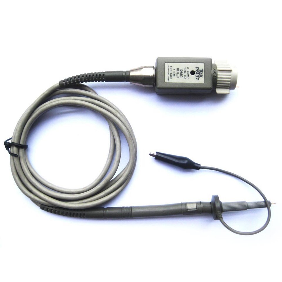 U004 (USED but GOOD) Tektronix TEK P6137 10X Passive Oscilloscope Probe ...