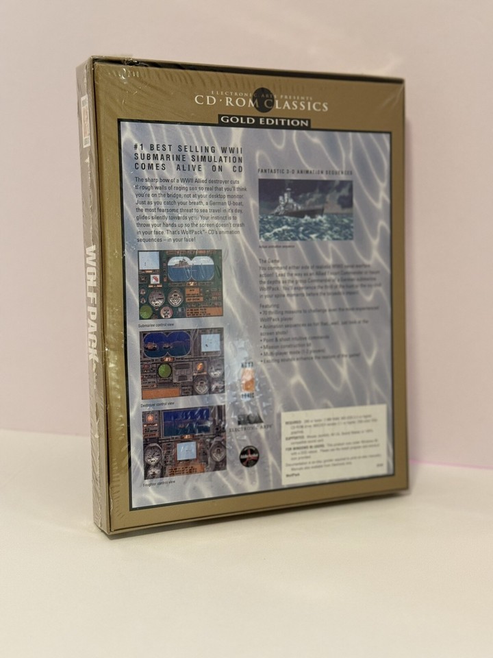 Electronic Arts Wolfpack Gold Edition CD ROM Game | eBay