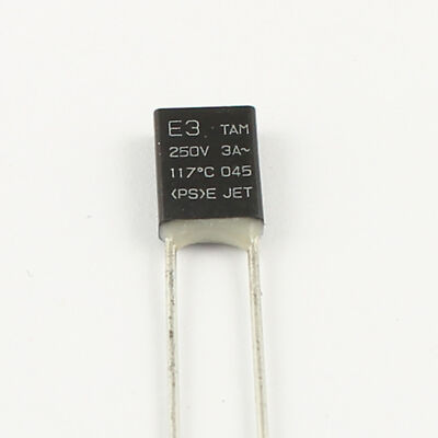 5Pcs TAMURA TAM Thermal Fuse Cutoff TF 117℃ 250V 3A E3 | eBay