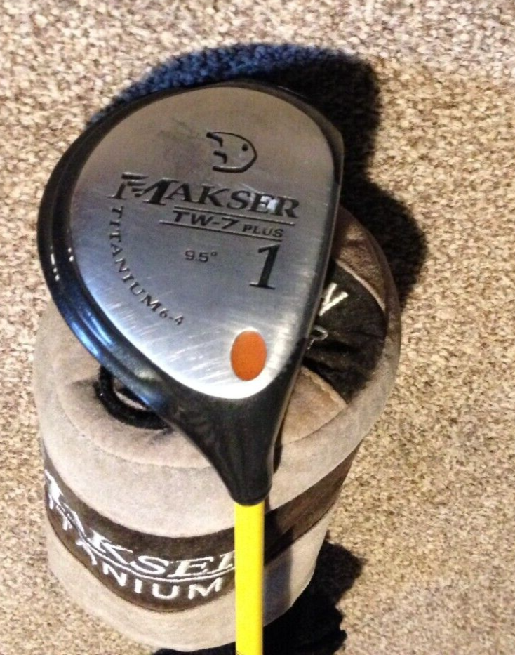 MAKSER TW-7 DRIVER / 9.5 Deg / Firm Graphite / World Record Distance ...