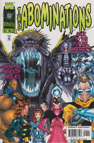 Abominations #1 VF+ 8.5 1996 Angel Medina Cover | eBay