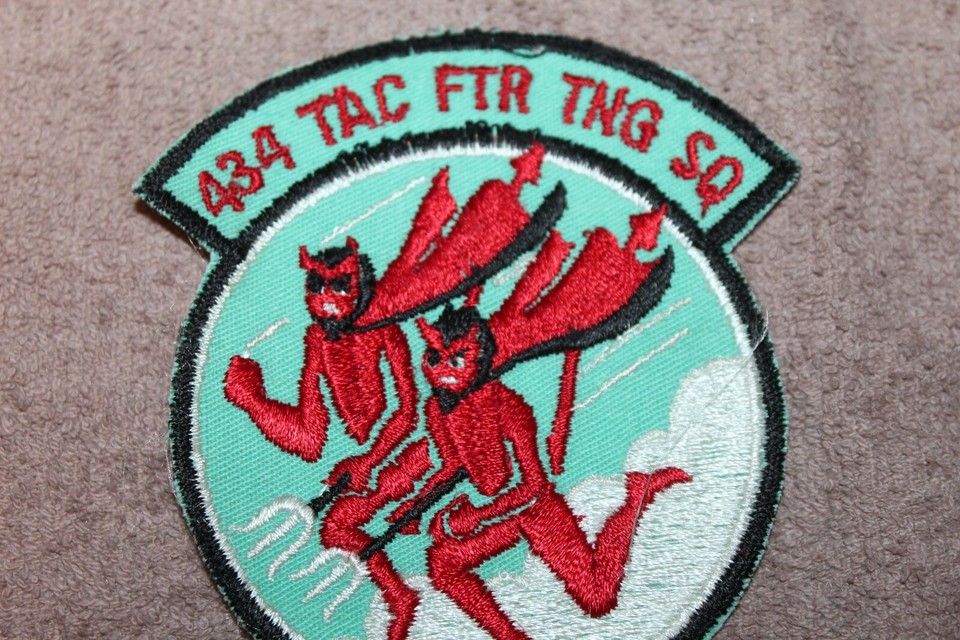 Original Vietnam War Era USAF 434th Tactical Fighter Training Squadron ...