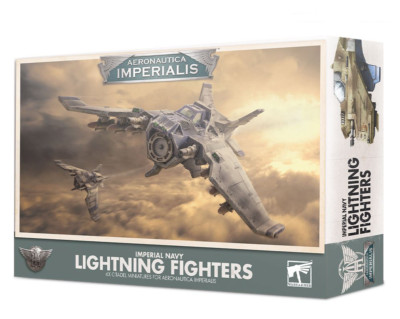 Imperial Navy Lightning Fighters Aeronautica Imperialis Warhammer 40K ...