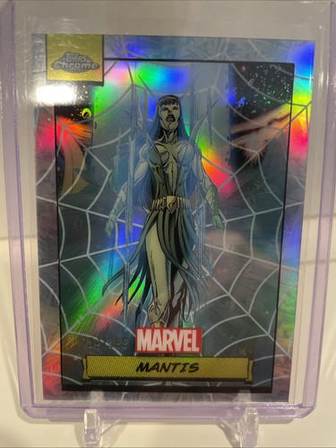 MANTIS 2024 Topps Chrome Marvel SPIDER WEB REFRACTOR /399 | eBay