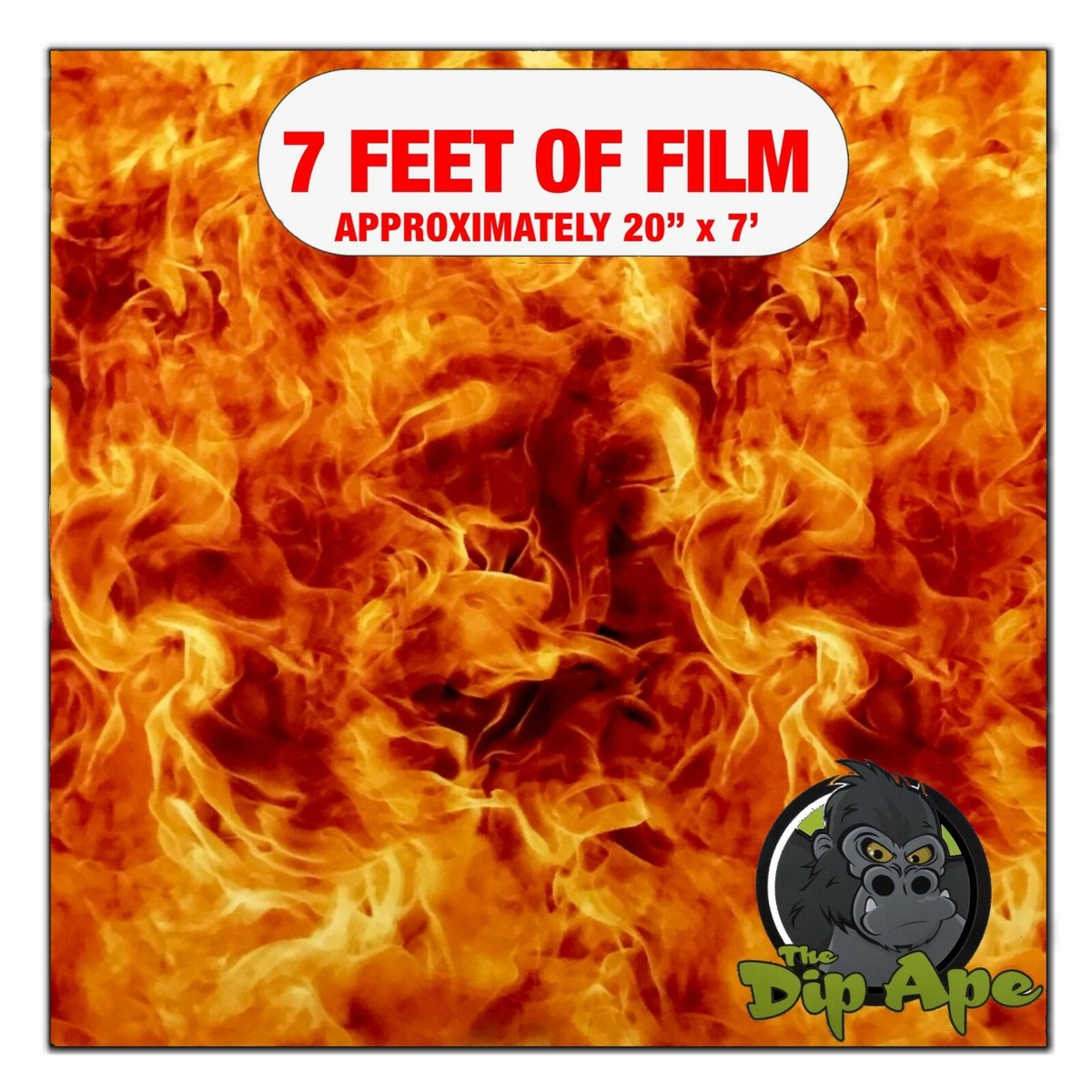 Hydro Dip Flames Hydro Dip Kit Hydrographic Film For Hydro Dipping: