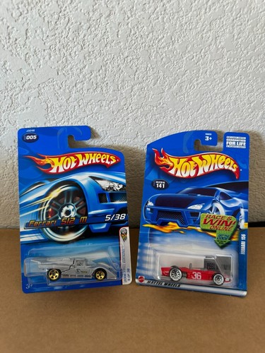 Hot Wheels Lot 2x Ferrari 512M 2006 First Editions / Ferrari 156 #141 ...