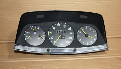 MERCEDES-BENZ MB W123 INSTRUMENT CLUSTER 200 KM/H 240 300 DIESEL VDO ...