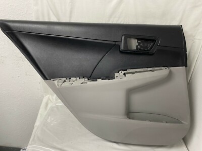 2012-2014 Toyota Camry Rear Driver Side Interior Door Panel (Grey) | eBay