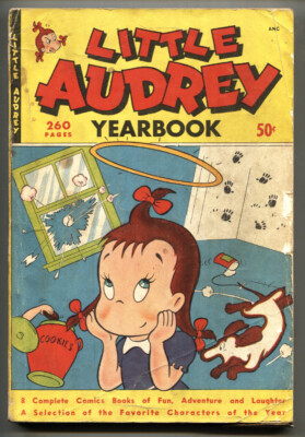 Little Audrey Yearbook 1950-RARE Giant-Size comic-Mopsy-Abbott and ...