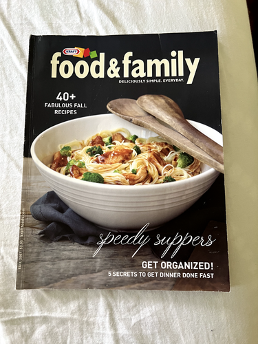 Kraft Food & Family Magazine Fall 2007 Speedy Suppers | eBay