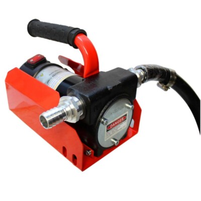 DC Fuel Transfer Pump 40LPM 10.5GPM 30Mins Cycle 12V Diesel Kerosene ...