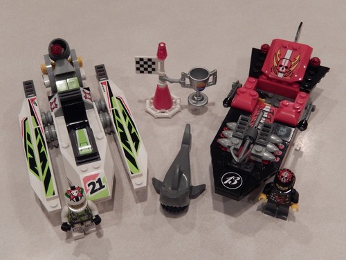 Lego 8897 Jagged Jaws Reef World Racers 100% Complete | eBay