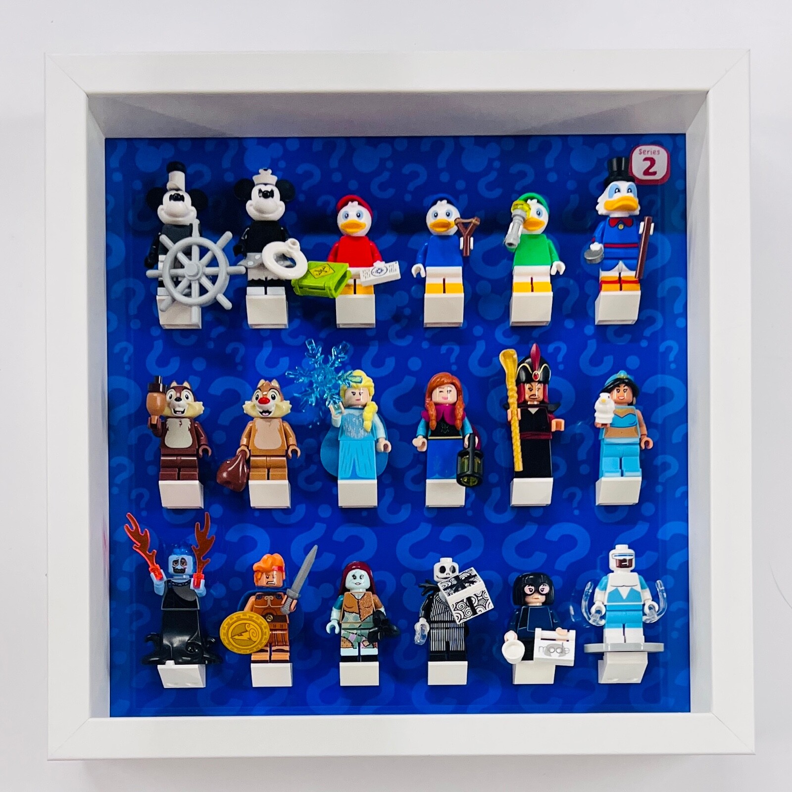 Display Frame for Lego ® Disney Series 2 minifigures 71024 figures 27cm ...