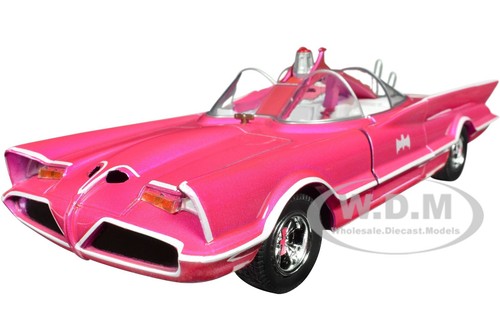 1966 CLASSIC BATMOBILE PINK "BATMAN" (1966-1968) 1/24 DIECAST MODEL ...