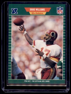 1989 Pro Set Doug Williams Washington Redskins #439 0949 | eBay