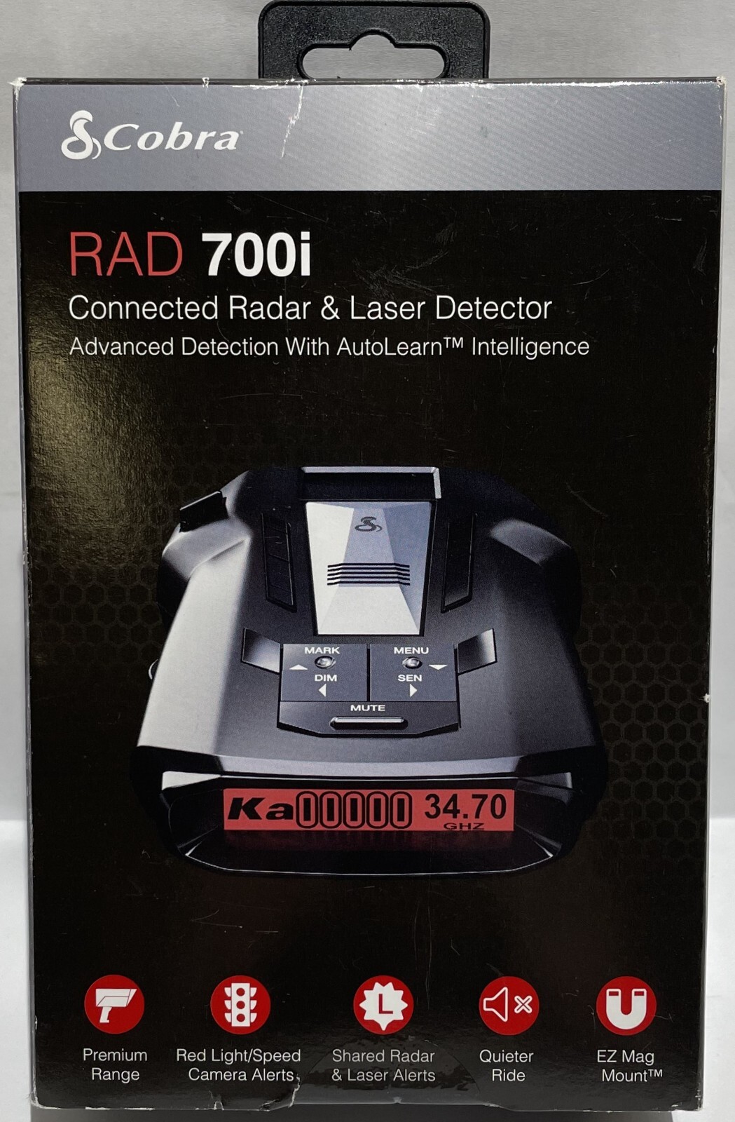 Cobra RAD 700i Radar Laser Detector Premium Range Advanced IVF 2023 ...