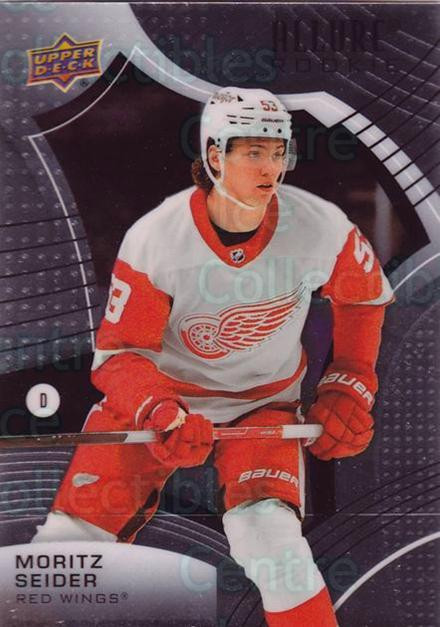 Moritz Seider 2021 Upper Deck Allure #130 Printing Plates Black /1 ...