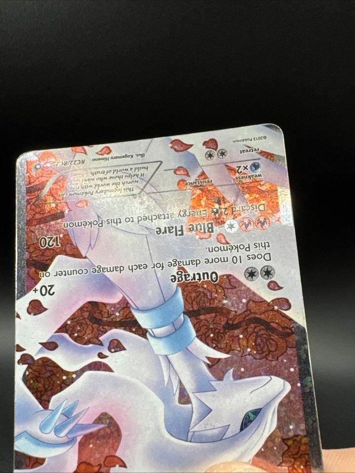 Pokemon - Reshiram RC22/RC25 Legendary Treasures Ultra Rare Full Art ...