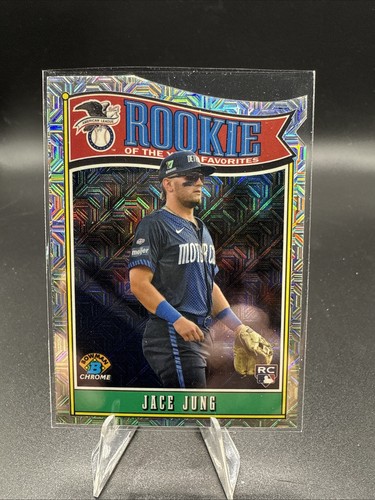 2025 Bowman Chrome Mega Box Mojo Jace Jung RC Rookie Of The Year ...