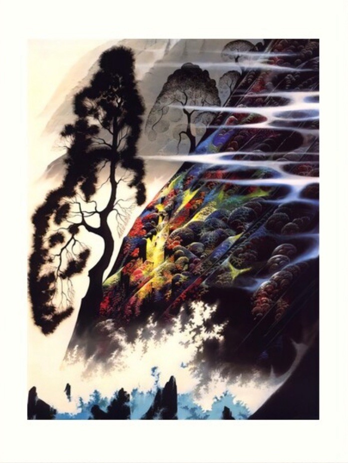Eyvind Earle Radiant Splendour Print Unframed | eBay