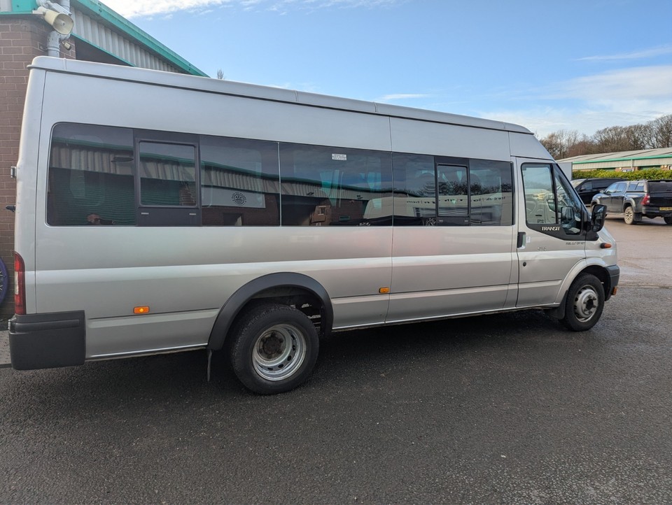 Ford Transit Mini Bus 17 Seater 2012 Silver PSV MOT | eBay UK