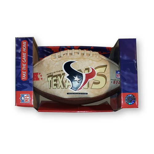 In Box — Texans Inaugural Football (2002), Limited Edition | eBay