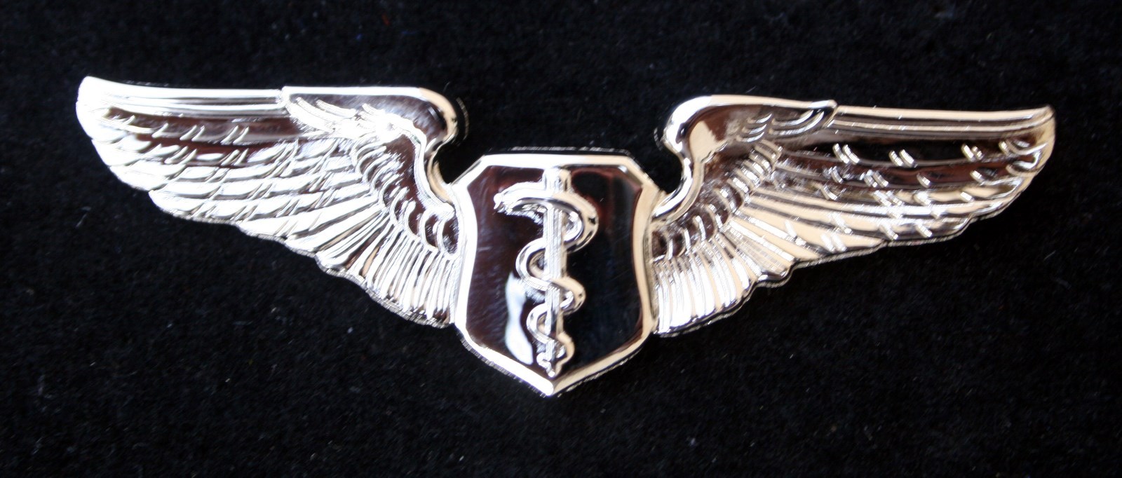 FLIGHT SURGEON WING HEALTH AFB BADGE PIN UP USAF AFB DOC US AIR FORCE ...