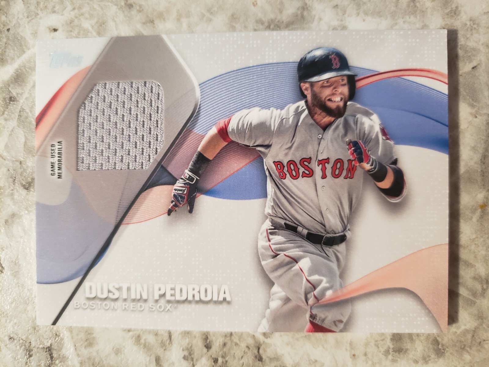 2017 Topps Dustin Pedroia Game Used Memorabilia Card MLM-DPE | eBay