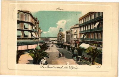 CPA AK Algérie-Oran-Le Boulevard du Lycée (237388) | eBay