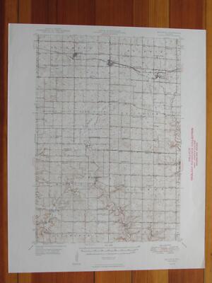 Baldwin Wisconsin 1949 Original Vintage USGS Topo Map | eBay