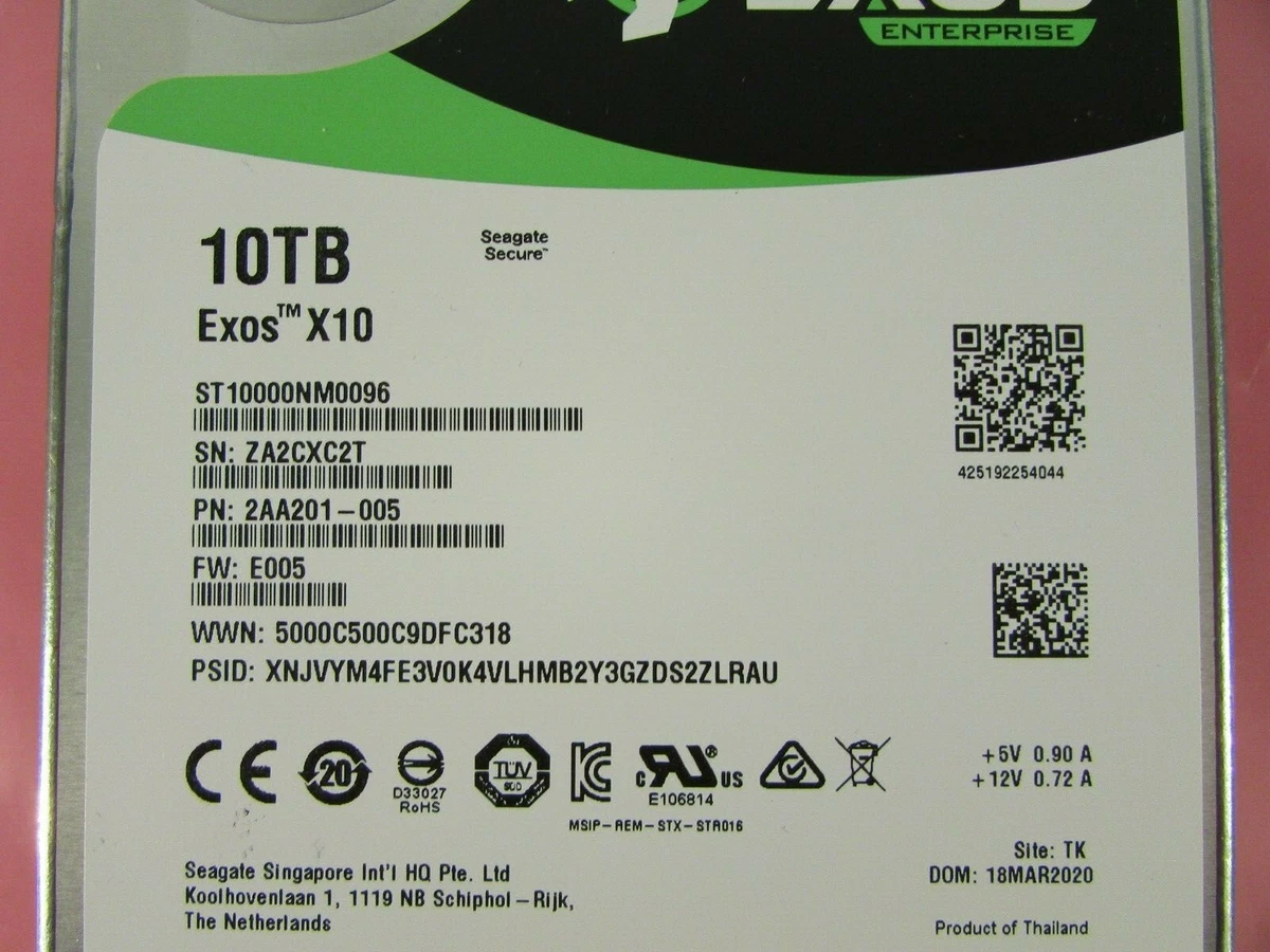 HD EXOS X SEAGATE SAIBA MAIS SOBRE LINHA CORPORATIVA, 45% OFF