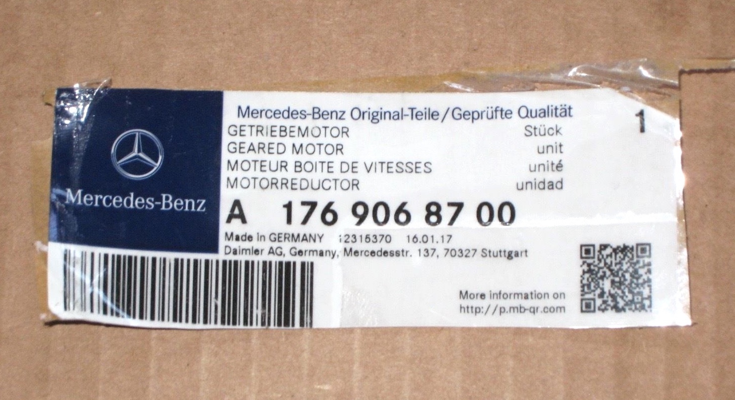 2014-2020 MERCEDES S550 S63 SUNROOF ROLLER SHADE MOTOR, 1769068700 ...