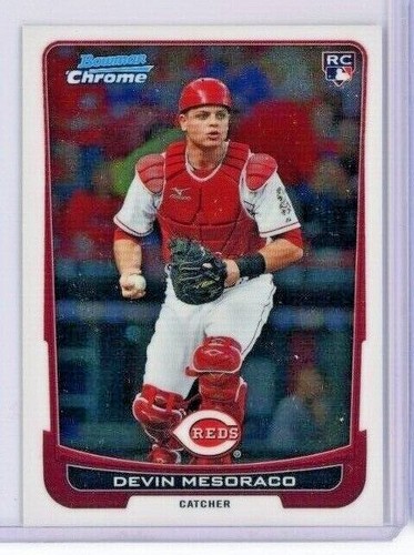 2012 Bowman Baseball #46 Devin Mesoraco Rookie RC - Cincinnati Reds ...