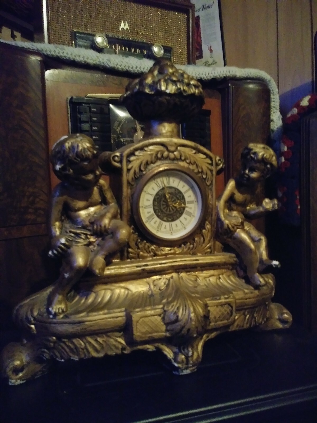 Vintage Rare Mechanical Wind Up Clock Made In West Germany Heavy | eBay