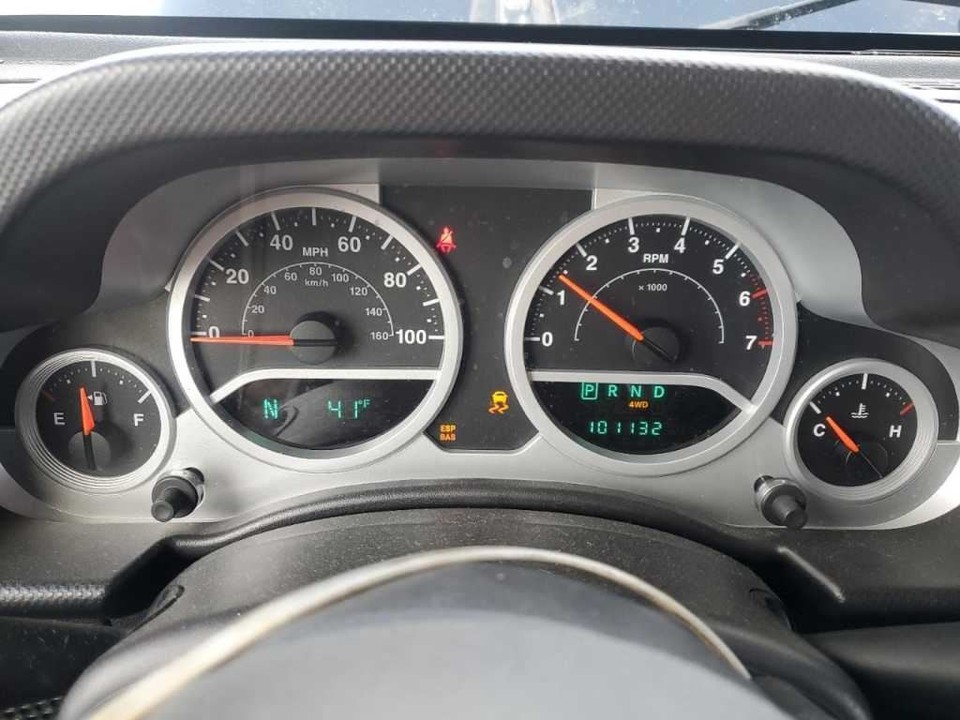 Used Speedometer Gauge fits: 2010 Jeep Wrangler cluster 100 MPH Grade A ...