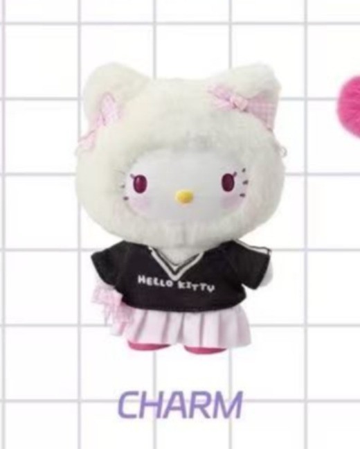 MINISO HELLO KITTY POP STAR SERIES PLUSH BLIND BOX FIGURE GIFT TOY NEW ...