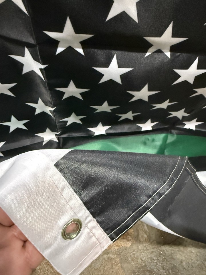 Thin Green Line Flag USA Army Military LE Sheriff Deputy 3x5 Feet ...