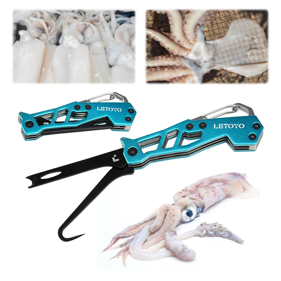 Stainless Steel Squid Knife Octopus Nerve Knife Fishing Octopus Cutting ...