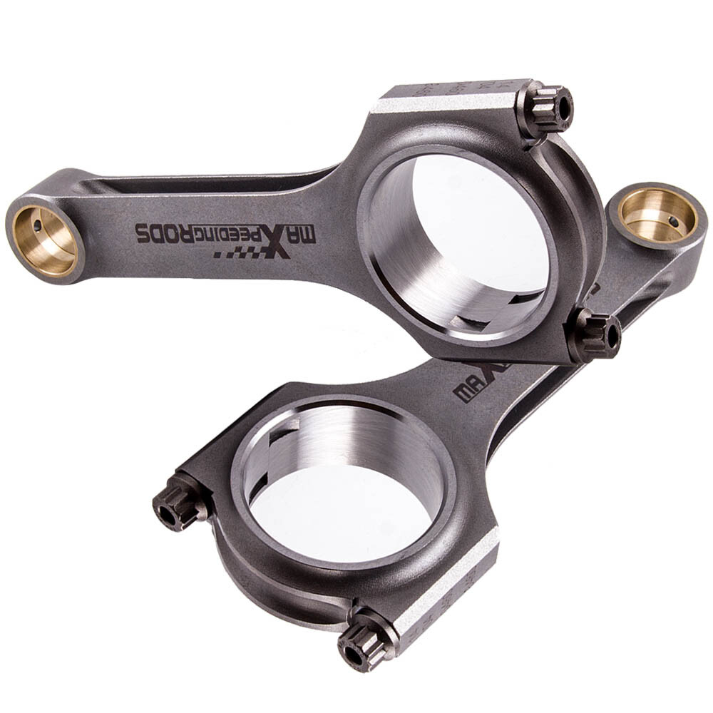 Connecting rods H-Beam Pleuel for Fiat 500 Bielle Conrod ARP 2000 124mm ...