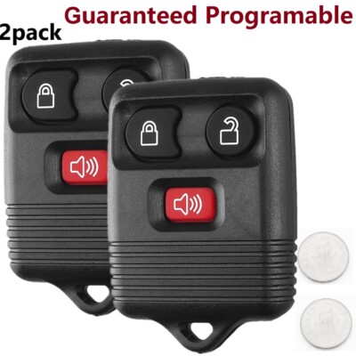 2 Remote Car Key Fob For Ford F-150 1999 2000 2001 2002 2003 2004 2005 ...