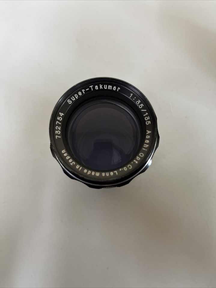 Pentax Asahi Optical Co. Super Multi-Coated Takumar Camera Photo Lens 1 ...