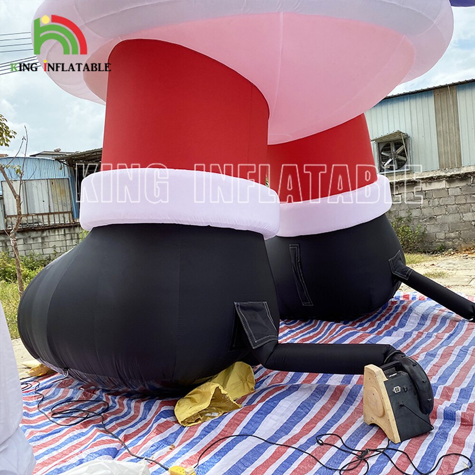 20FT 26FT 33FT Giant Inflatable Santa Claus Fit Outdoor Christmas ...