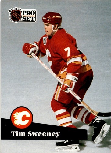 1991-92 Pro Set Tim Sweeney Calgary Flames #364 | eBay