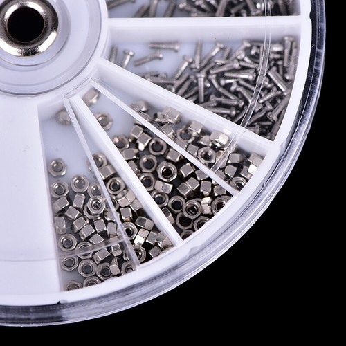 600pcs Assorted Fasteners Screws For Watch Eyeglasses Watchmaker Repair ...