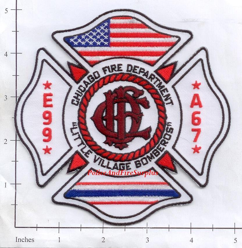 Illinois - Chicago Engine 99 IL Fire Dept Patch | eBay