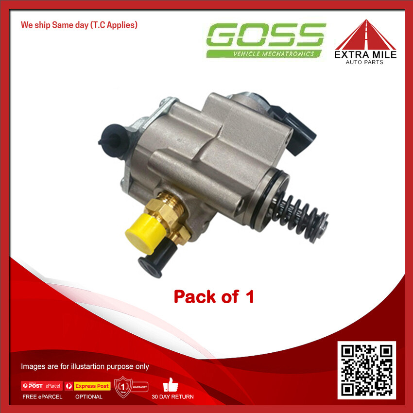 Goss High Pressure Fuel Pump For Audi TT 8J 2.0L AXX, BWA, CCZA 4cyl ...