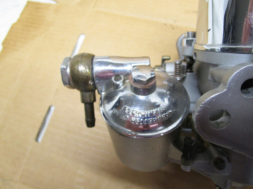 Austin Healey Early SU Hd6 Carburetor with Chrome Bits (AUC 7081) | eBay